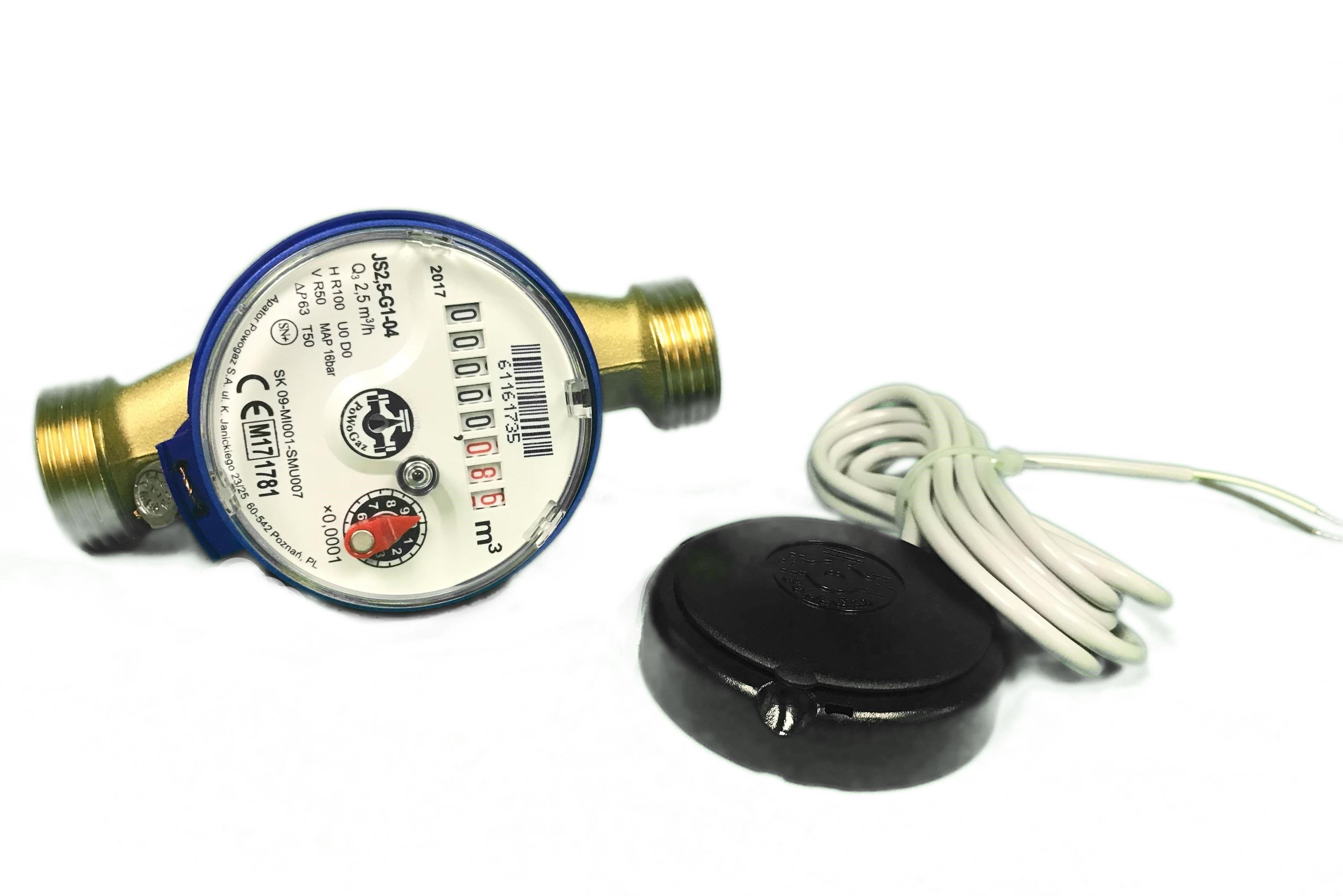 PoWogaz JS Cold Water Meter (15-20mm)