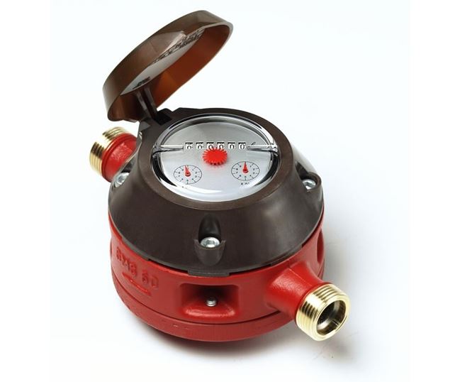 Commercial in-line Oil Meter with horizontal and vertical mounting!